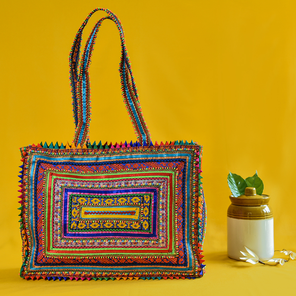 Premium Luxe Collection, Pabi Bag (Multicolour) - Pabiben