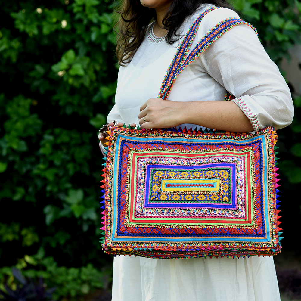 Premium Luxe Collection, Pabi Bag (Multicolour) - Pabiben